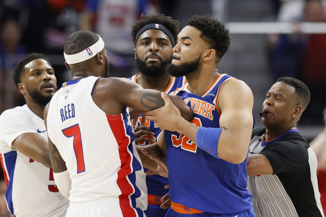 Knicks duo take down Pistons | News, Sports, Jobs - Altoona Mirror